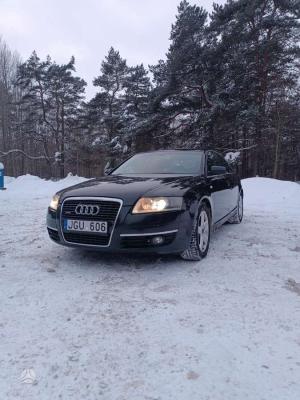 Melns Audi A6 2004 Mažeikiai, ar dzinēja tilpumu 2.97 L un nobraukumu 344 tūkst. km par 1990 €, foto  vietnē AUTOMOTO.COM.LV