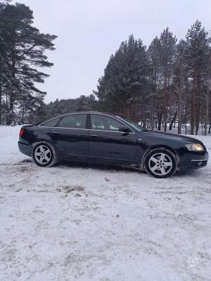 Melns Audi A6 2004 Mažeikiai, ar dzinēja tilpumu 2.97 L un nobraukumu 344 tūkst. km par 1990 €, foto 4 vietnē AUTOMOTO.COM.LV