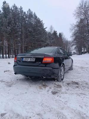 Melns Audi A6 2004 Mažeikiai, ar dzinēja tilpumu 2.97 L un nobraukumu 344 tūkst. km par 1990 €, foto 6 vietnē AUTOMOTO.COM.LV