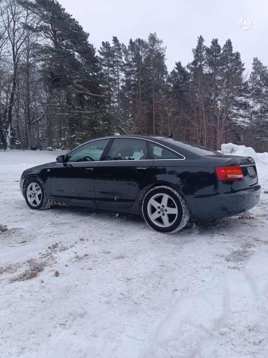 Melns Audi A6 2004 Mažeikiai, ar dzinēja tilpumu 2.97 L un nobraukumu 344 tūkst. km par 1990 €, foto 8 vietnē AUTOMOTO.COM.LV