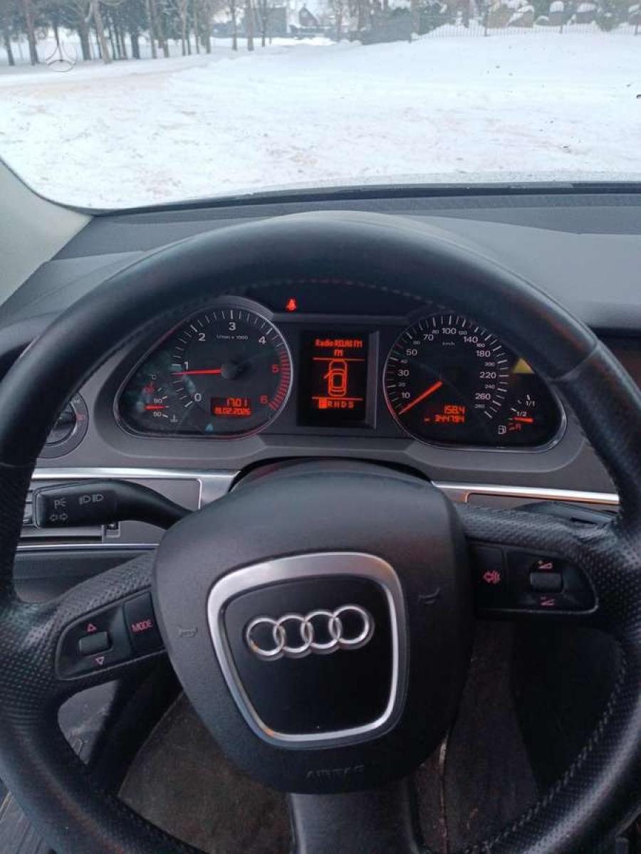Melns Audi A6 2004 Mažeikiai, ar dzinēja tilpumu 2.97 L un nobraukumu 344 tūkst. km par 1990 €, foto 13 vietnē AUTOMOTO.COM.LV