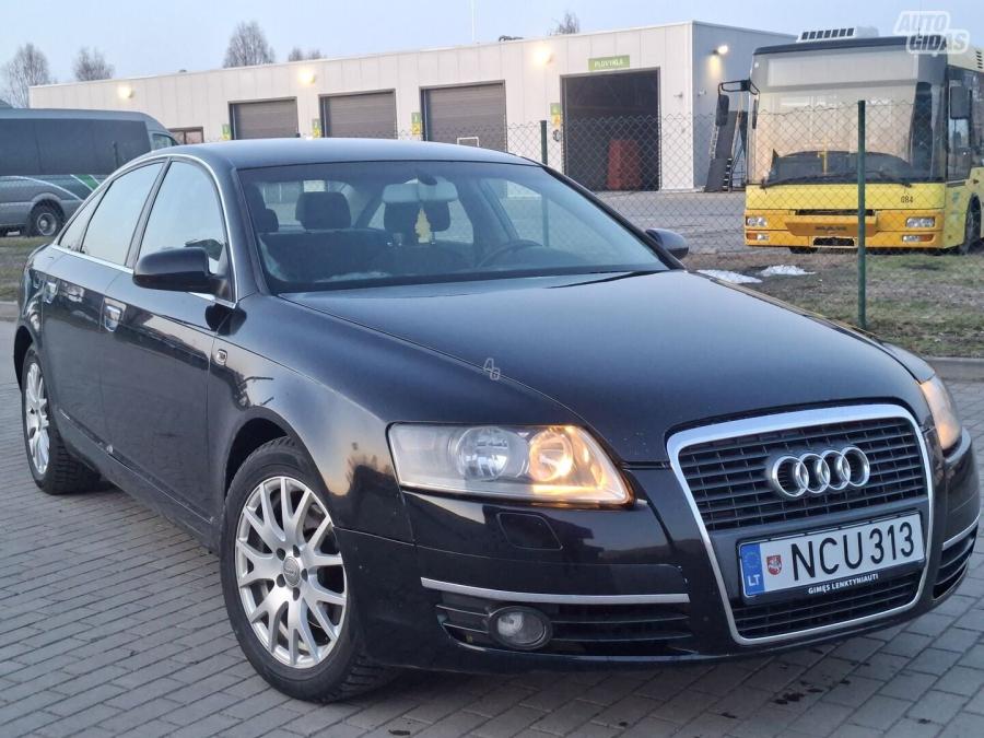 Black Audi A6 2004 in Silute, with an engine capacity of 2.40 L and mileage of 380 thousand km for 1250 €, photo 1 on AUTOMOTO.COM.LV