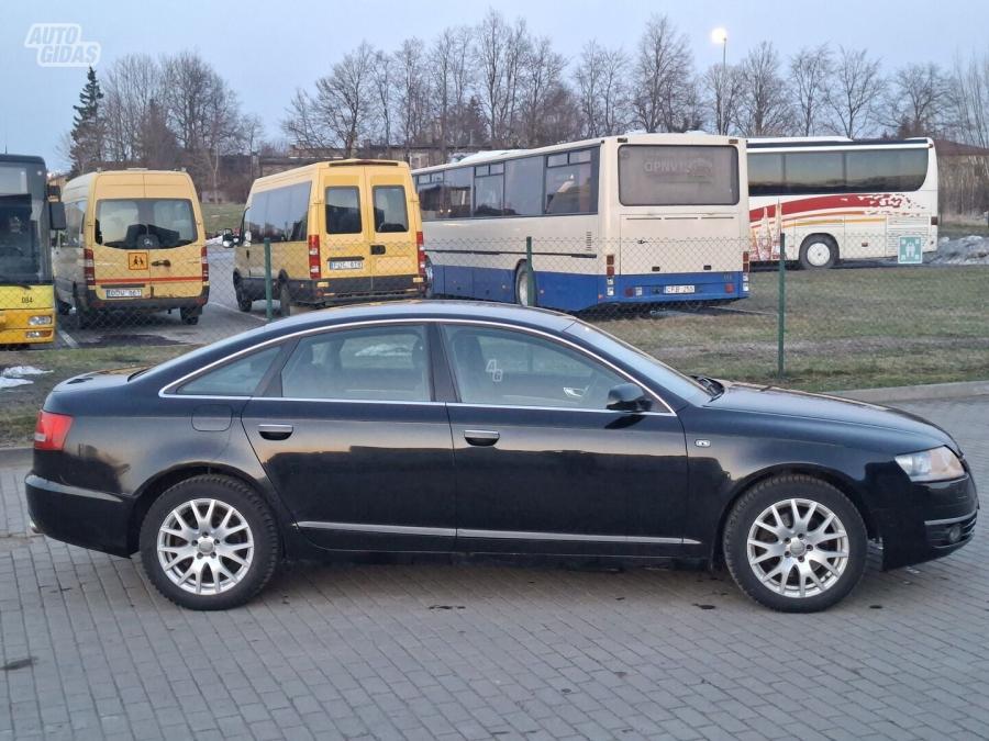 Black Audi A6 2004 in Silute, with an engine capacity of 2.40 L and mileage of 380 thousand km for 1250 €, photo 6 on AUTOMOTO.COM.LV