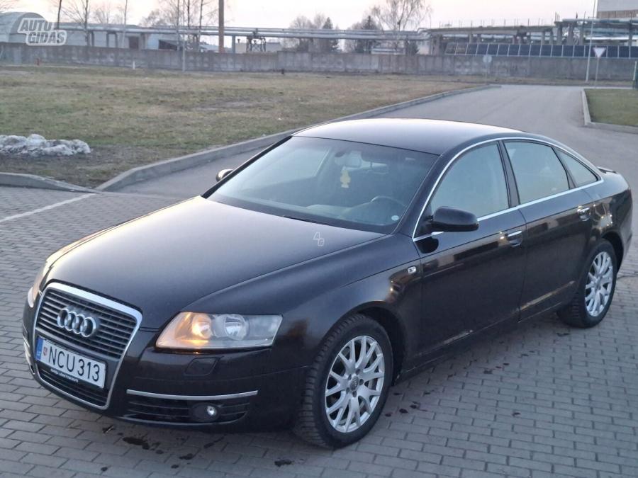 Black Audi A6 2004 in Silute, with an engine capacity of 2.40 L and mileage of 380 thousand km for 1250 €, photo 7 on AUTOMOTO.COM.LV