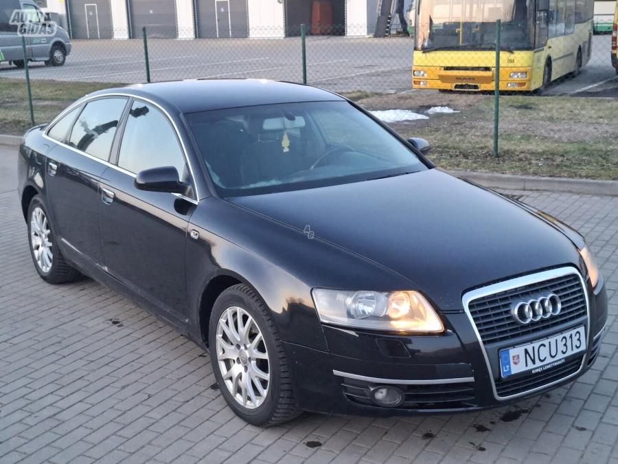 Black Audi A6 2004 in Silute, with an engine capacity of 2.40 L and mileage of 380 thousand km for 1250 €, photo 8 on AUTOMOTO.COM.LV