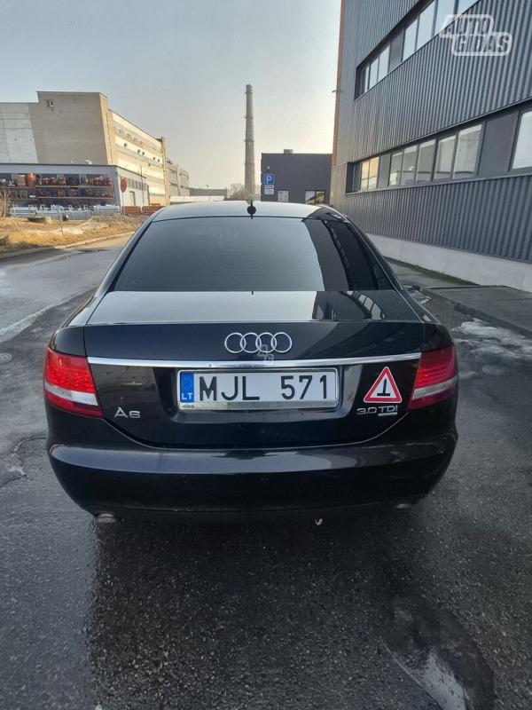 Black Audi A6 2004 in Kaunas, with an engine capacity of 3.00 L and mileage of 342 thousand km for 3200 €, photo 7 on AUTOMOTO.COM.LV