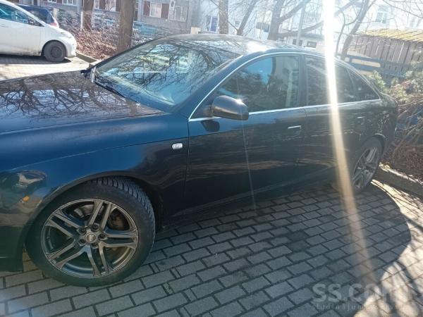 Black Audi A6 2004 in Riga, with an engine capacity of 2.70 L and mileage of 282 thousand km for 3050 €, photo 3 on AUTOMOTO.COM.LV