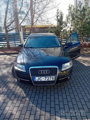 Черный Ауди А6 2004 в Рига, объемом двигателя 2.70 л и пробегом 282 тыс. км за 3050 €, фото  на AUTOMOTO.COM.LV