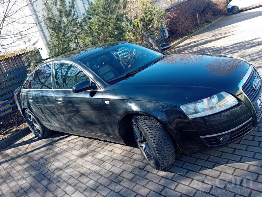 Melns Audi A6 2004 Rīga, ar dzinēja tilpumu 2.70 L un nobraukumu 282 tūkst. km par 3050 €, foto 3 vietnē AUTOMOTO.COM.LV