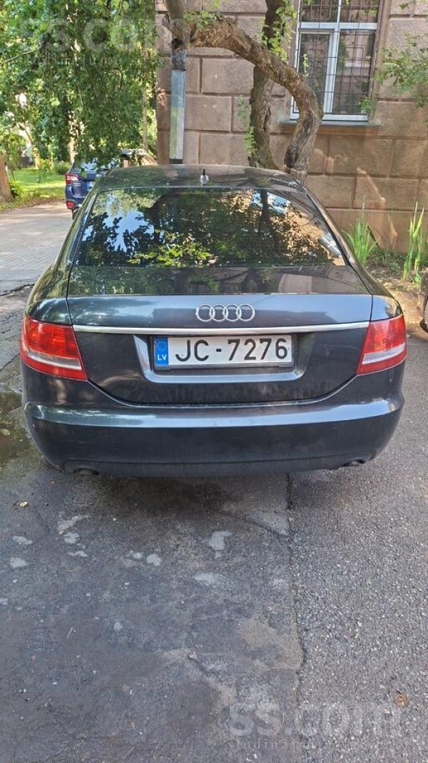 Melns Audi A6 2004 Rīga, ar dzinēja tilpumu 2.70 L un nobraukumu 282 tūkst. km par 3050 €, foto 6 vietnē AUTOMOTO.COM.LV