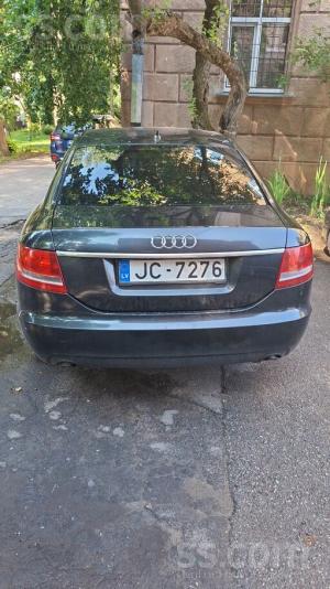 Melns Audi A6 2004 Rīga, ar dzinēja tilpumu 2.70 L un nobraukumu 282 tūkst. km par 3050 €, foto 7 vietnē AUTOMOTO.COM.LV
