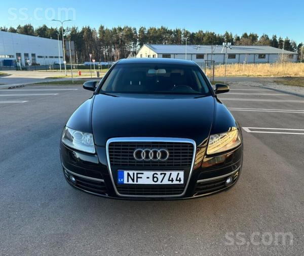 Black Audi A6 2004 in Valmiera, with an engine capacity of 2.40 L and mileage of 372 thousand km for 2490 €, photo 4 on AUTOMOTO.COM.LV