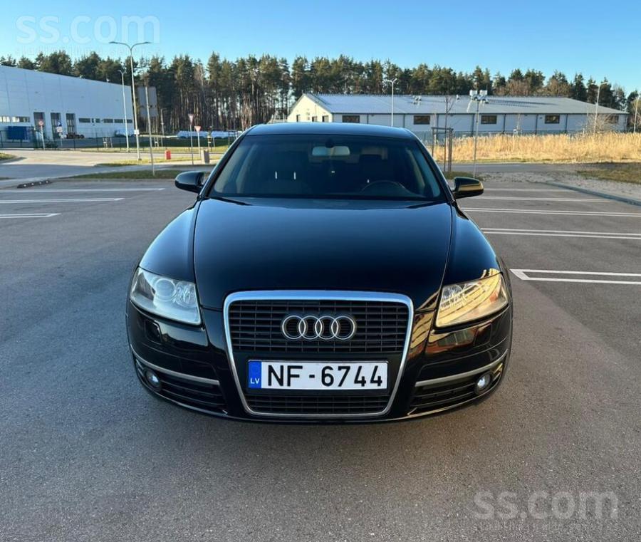 Melns Audi A6 2004 Valmiera, ar dzinēja tilpumu 2.40 L un nobraukumu 372 tūkst. km par 2490 €, foto 5 vietnē AUTOMOTO.COM.LV
