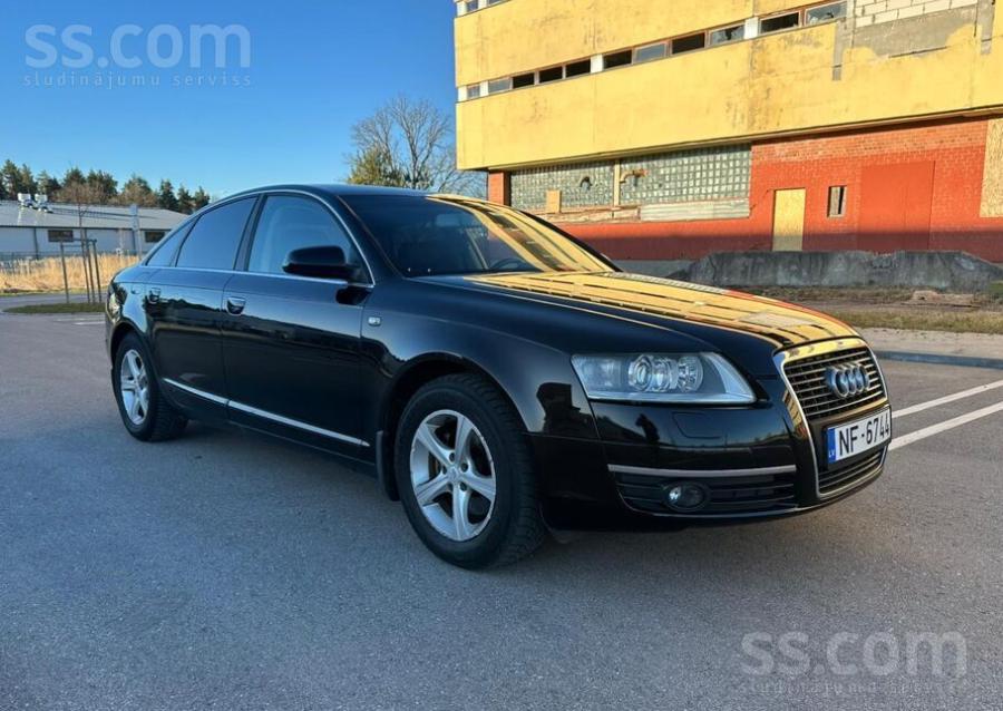 Melns Audi A6 2004 Valmiera, ar dzinēja tilpumu 2.40 L un nobraukumu 372 tūkst. km par 2490 €, foto 6 vietnē AUTOMOTO.COM.LV