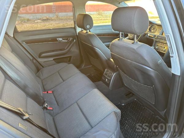 Black Audi A6 2004 in Valmiera, with an engine capacity of 2.40 L and mileage of 372 thousand km for 2490 €, photo 10 on AUTOMOTO.COM.LV