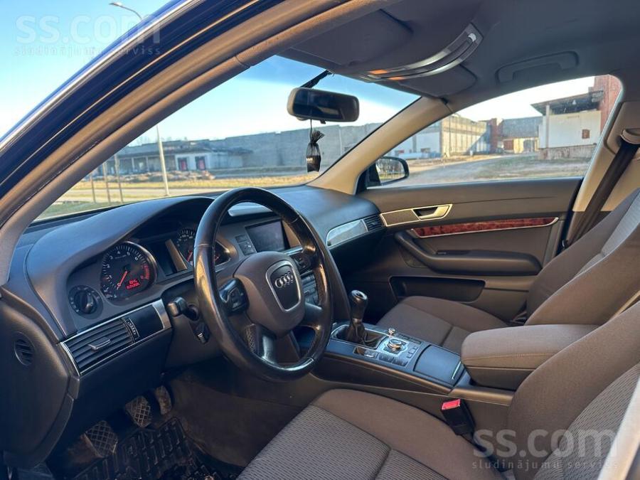 Melns Audi A6 2004 Valmiera, ar dzinēja tilpumu 2.40 L un nobraukumu 372 tūkst. km par 2490 €, foto 14 vietnē AUTOMOTO.COM.LV