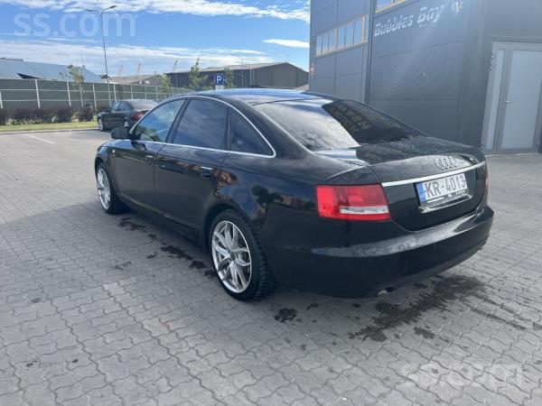 Black Audi A6 2004 in Liepaja, with an engine capacity of 3.00 L and mileage of 255 thousand km for 3100 €, photo 2 on AUTOMOTO.COM.LV