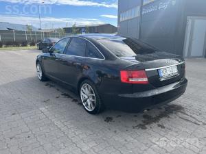 Melns Audi A6 2004 Liepāja, ar dzinēja tilpumu 3.00 L un nobraukumu 255 tūkst. km par 3100 €, foto 3 vietnē AUTOMOTO.COM.LV