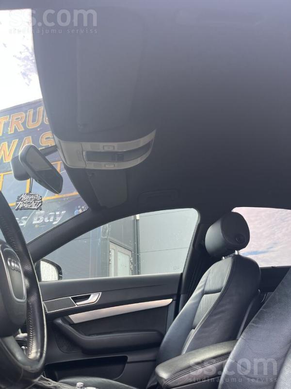 Black Audi A6 2004 in Liepaja, with an engine capacity of 3.00 L and mileage of 255 thousand km for 3100 €, photo 6 on AUTOMOTO.COM.LV