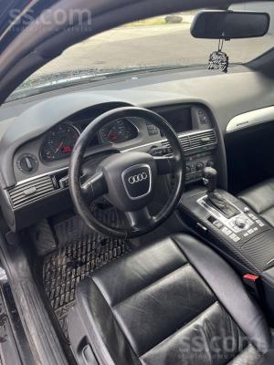 Melns Audi A6 2004 Liepāja, ar dzinēja tilpumu 3.00 L un nobraukumu 255 tūkst. km par 3100 €, foto 8 vietnē AUTOMOTO.COM.LV