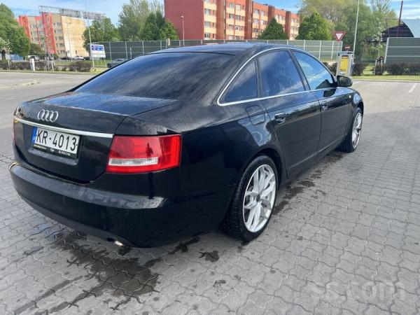 Black Audi A6 2004 in Liepaja, with an engine capacity of 3.00 L and mileage of 255 thousand km for 3100 €, photo 3 on AUTOMOTO.COM.LV