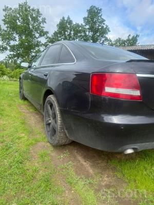 Black Audi A6 2004 in Ogre, with an engine capacity of 3.00 L and mileage of 357 thousand km for 1800 €, photo 4 on AUTOMOTO.COM.LV