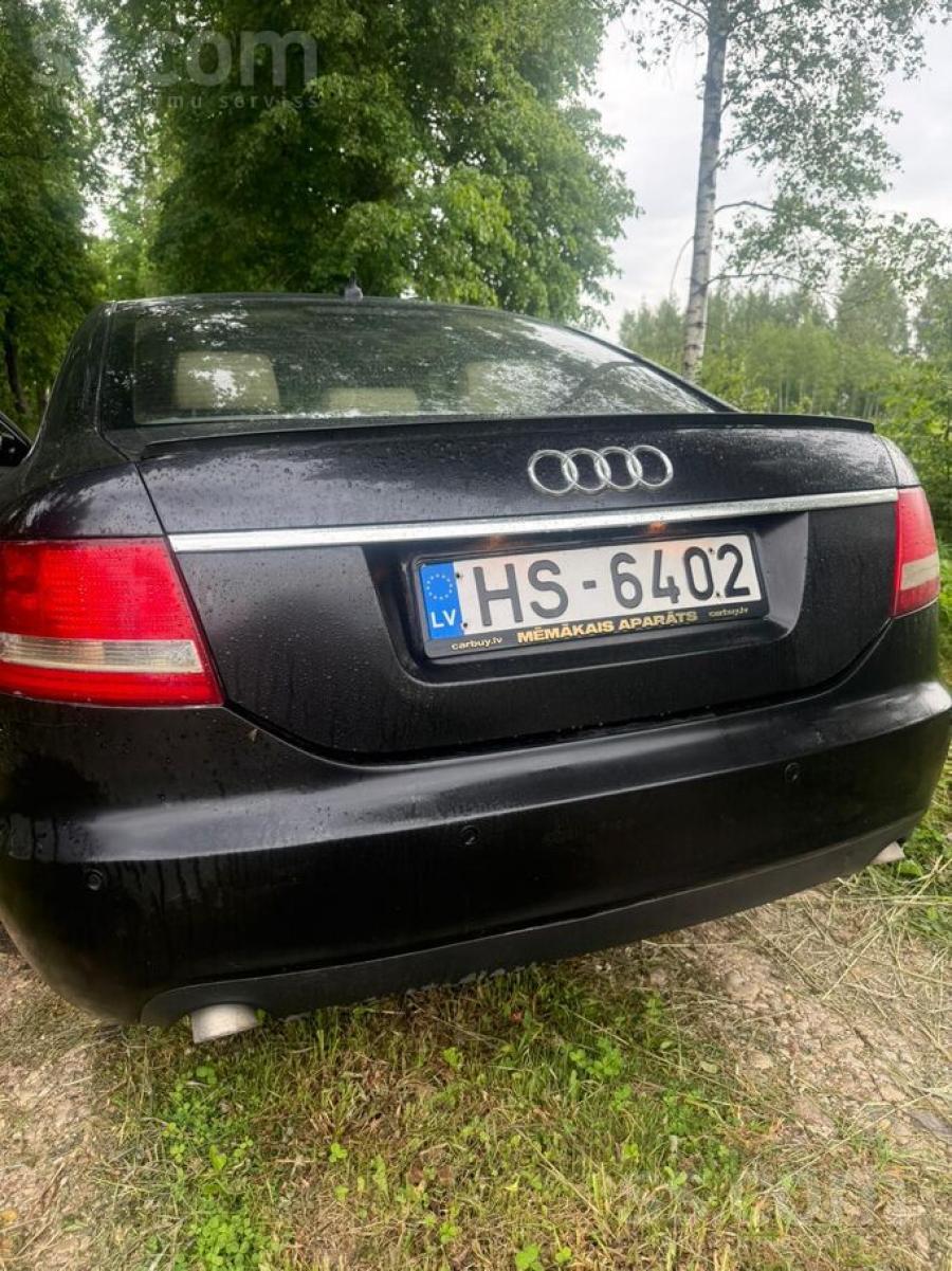 Melns Audi A6 2004 Ogre, ar dzinēja tilpumu 3.00 L un nobraukumu 357 tūkst. km par 1600 €, foto 5 vietnē AUTOMOTO.COM.LV