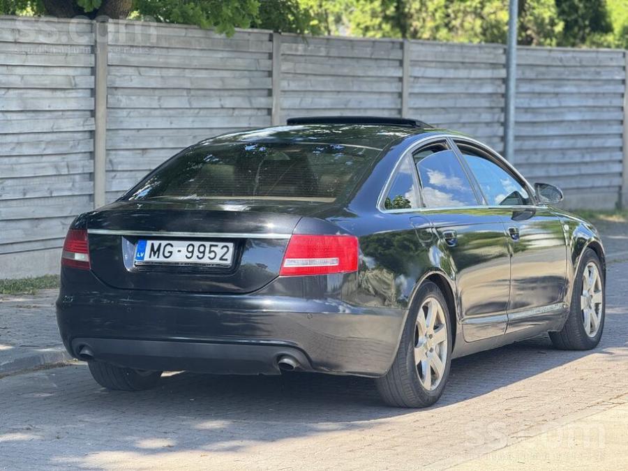 Черный Ауди А6 2004 в Елгава, объемом двигателя 3.00 л и пробегом 345 тыс. км за 2850 €, фото 4 на AUTOMOTO.COM.LV