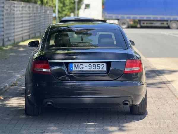 Black Audi A6 2004 in Jelgava, with an engine capacity of 3.00 L and mileage of 345 thousand km for 2850 €, photo 4 on AUTOMOTO.COM.LV