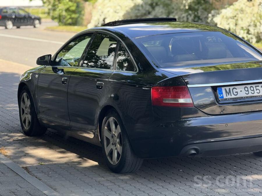 Черный Ауди А6 2004 в Елгава, объемом двигателя 3.00 л и пробегом 345 тыс. км за 2850 €, фото 7 на AUTOMOTO.COM.LV