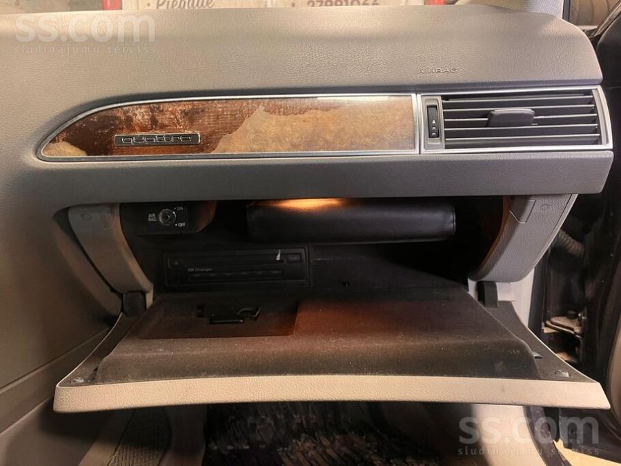 Черный Ауди А6 2004 в Рига, объемом двигателя 3.20 л и пробегом 224 тыс. км за 1200 €, фото 15 на AUTOMOTO.COM.LV