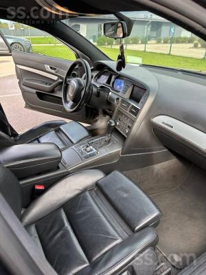 Black Audi A6 2004 in Riga, with an engine capacity of 3.00 L and mileage of 341 thousand km for 2500 €, photo 7 on AUTOMOTO.COM.LV
