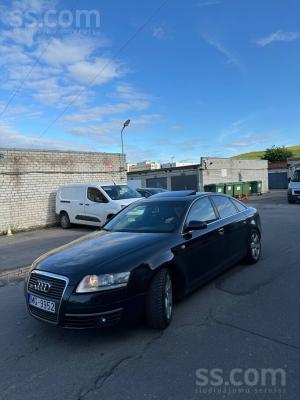 Black Audi A6 2004 in Riga, with an engine capacity of 3.00 L and mileage of 341 thousand km for 2500 €, photo 9 on AUTOMOTO.COM.LV