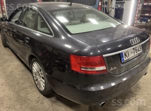 Black Audi A6 2004 in Riga, with an engine capacity of 3.20 L and mileage of 224 thousand km for 800 €, photo  on AUTOMOTO.COM.LV