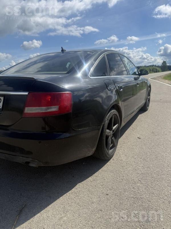 Melns Audi A6 2004 Ogre, ar dzinēja tilpumu 3.00 L un nobraukumu 357 tūkst. km par 1800 €, foto 2 vietnē AUTOMOTO.COM.LV