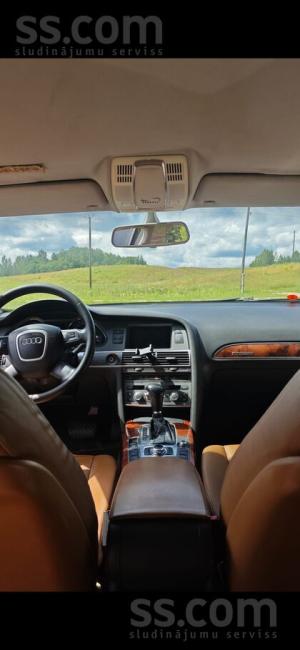 Melns Audi A6 2004 Jēkabpils, ar dzinēja tilpumu 3.00 L un nobraukumu 341 tūkst. km par 3300 €, foto 3 vietnē AUTOMOTO.COM.LV