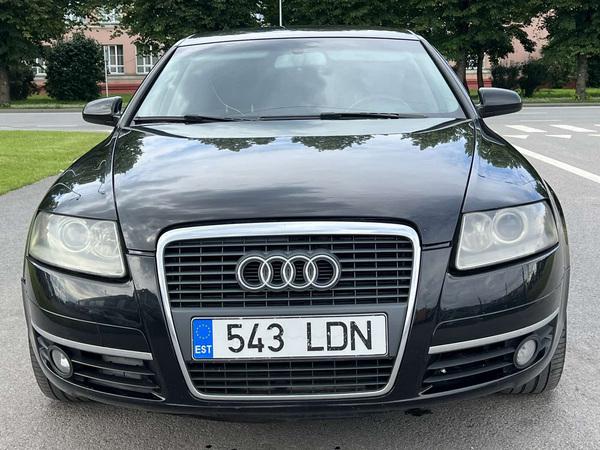 Black Audi A6 2004 in Narva, with an engine capacity of 3.00 L and mileage of 392 thousand km for 999 €, photo 3 on AUTOMOTO.COM.LV