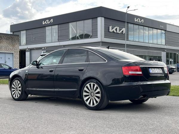 Black Audi A6 2004 in Narva, with an engine capacity of 3.00 L and mileage of 392 thousand km for 999 €, photo 6 on AUTOMOTO.COM.LV