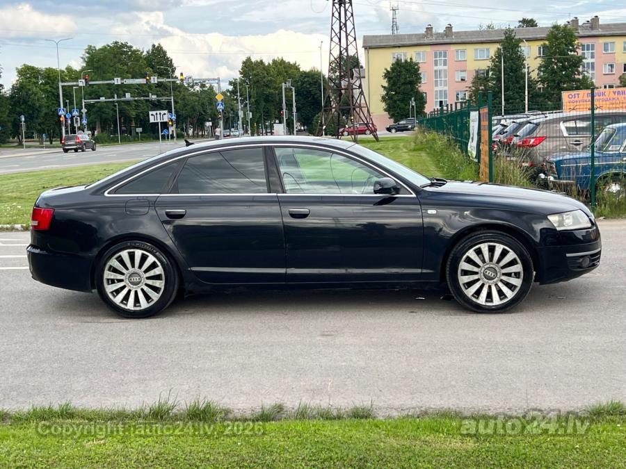 Melns Audi A6 2004 Narva, ar dzinēja tilpumu 3.00 L un nobraukumu 410 tūkst. km par 999 €, foto 7 vietnē AUTOMOTO.COM.LV