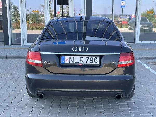 Melns Audi A6 2004 Viļņa, ar dzinēja tilpumu 3.12 L un nobraukumu 349 tūkst. km par 1600 €, foto 5 vietnē AUTOMOTO.COM.LV