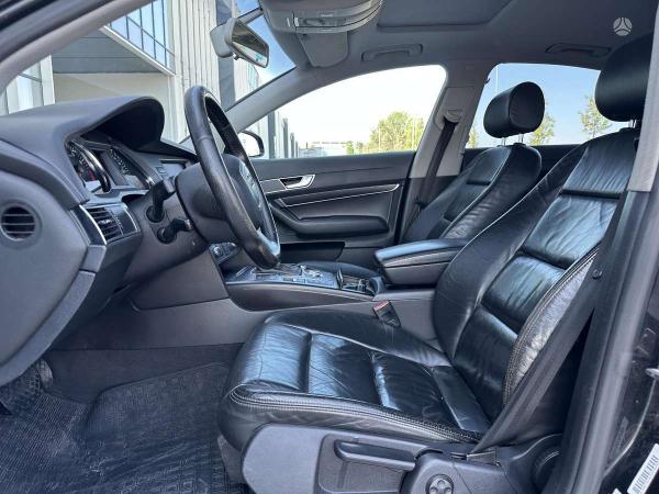Melns Audi A6 2004 Viļņa, ar dzinēja tilpumu 3.12 L un nobraukumu 349 tūkst. km par 1600 €, foto 8 vietnē AUTOMOTO.COM.LV
