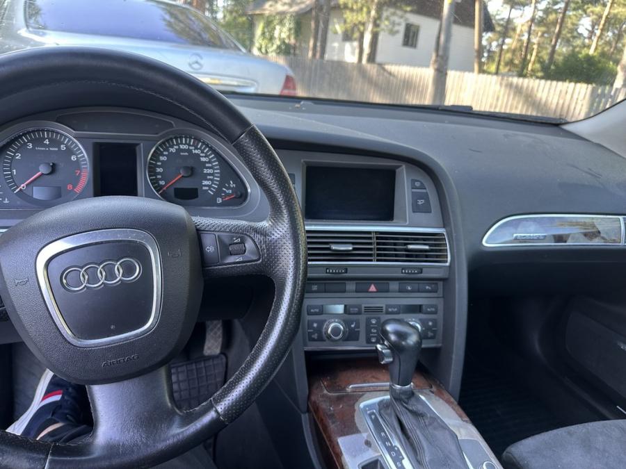 Black Audi A6 2004 in Tallinn, with an engine capacity of 3.10 L and mileage of 416 thousand km for 1700 €, photo 4 on AUTOMOTO.COM.LV