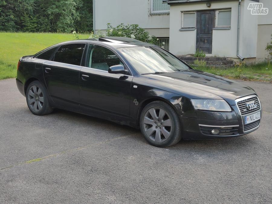 Black Audi A6 2004 in Vilnius, with an engine capacity of 3.00 L and mileage of 388 thousand km for 1999 €, photo 5 on AUTOMOTO.COM.LV