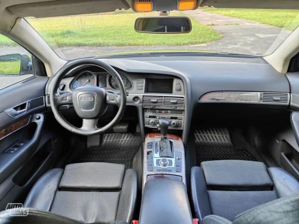 Melns Audi A6 2004 Viļņa, ar dzinēja tilpumu 3.00 L un nobraukumu 388 tūkst. km par 1999 €, foto 6 vietnē AUTOMOTO.COM.LV