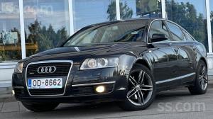 Melns Audi A6 2004 Rīga, ar dzinēja tilpumu 3.00 L un nobraukumu 307 tūkst. km par 2750 €, foto  vietnē AUTOMOTO.COM.LV