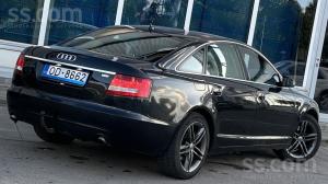 Black Audi A6 2004 in Riga, with an engine capacity of 3.00 L and mileage of 307 thousand km for 2750 €, photo 4 on AUTOMOTO.COM.LV