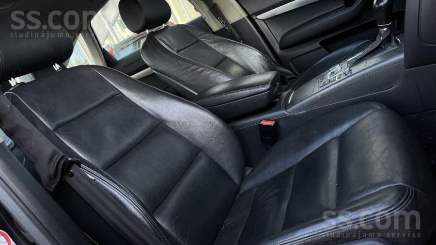 Black Audi A6 2004 in Riga, with an engine capacity of 3.00 L and mileage of 307 thousand km for 2750 €, photo 17 on AUTOMOTO.COM.LV