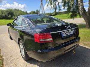 Black Audi A6 2004 in Plunge, with an engine capacity of 2.70 L and mileage of 1 thousand km for 1850 €, photo 6 on AUTOMOTO.COM.LV