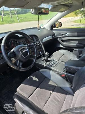 Black Audi A6 2004 in Plunge, with an engine capacity of 2.70 L and mileage of 1 thousand km for 1850 €, photo 7 on AUTOMOTO.COM.LV