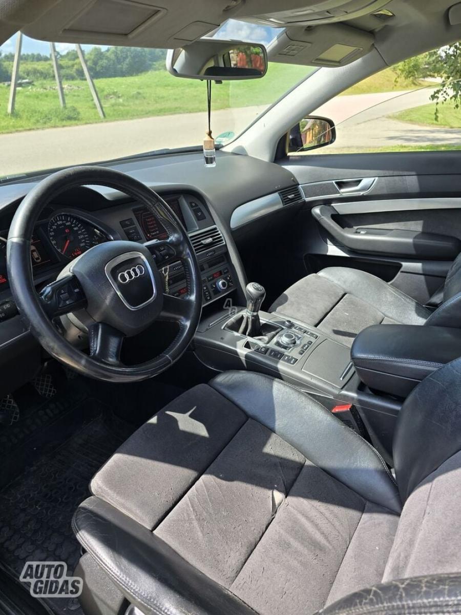 Black Audi A6 2004 in Plunge, with an engine capacity of 2.70 L and mileage of 1 thousand km for 1850 €, photo 7 on AUTOMOTO.COM.LV